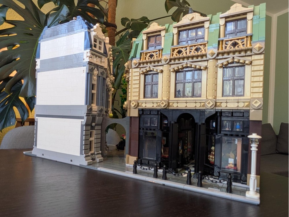 LEGO MOC-220630 The Old District by Steven8D | Rebrickable - Build with ...