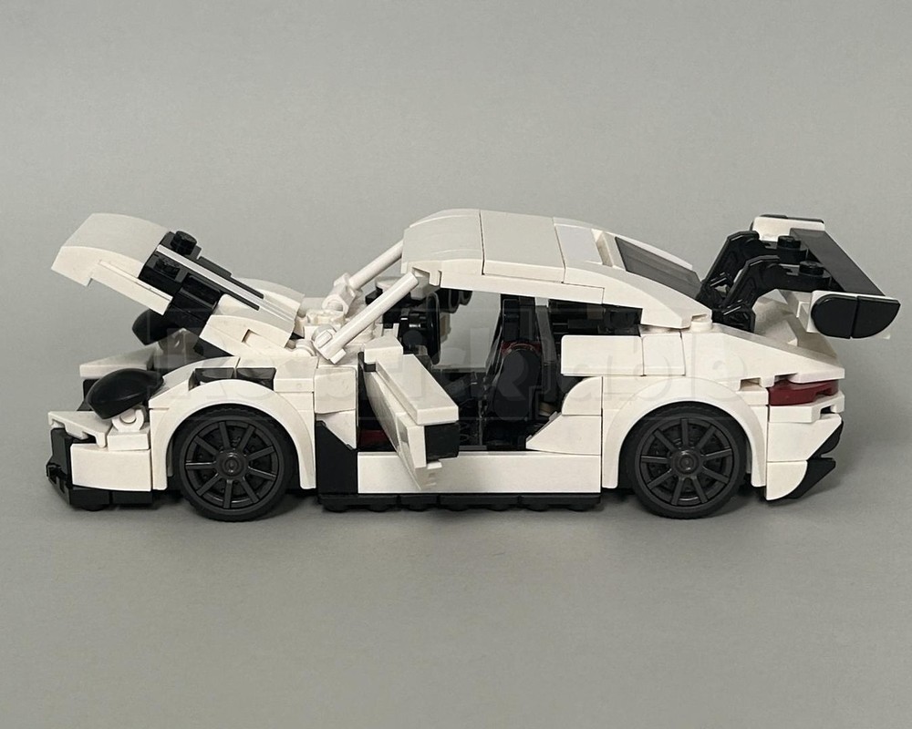 LEGO MOC Porsche 911 GT3 RS by mp_mocs | Rebrickable - Build with LEGO