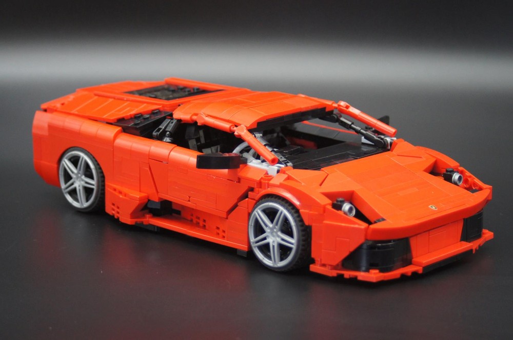 LEGO MOC Lamborghini Murcielago LP640-4 by Bens Lego Cars | Rebrickable ...