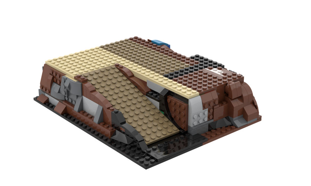 LEGO MOC Raised Base Plate by Jappelsap98 | Rebrickable - Build with LEGO