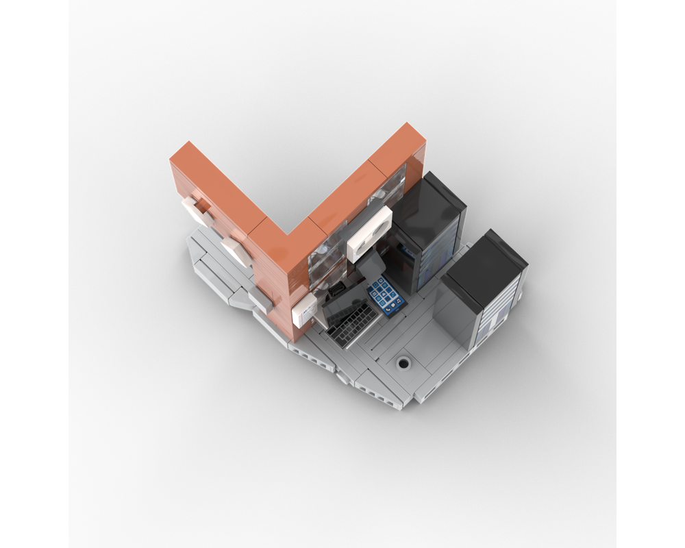 LEGO MOC Brickman Tower: Top (9⁄9) by axsbricks | Rebrickable - Build ...