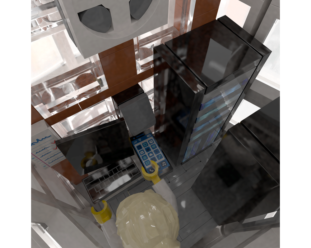 LEGO MOC Brickman Tower: Top (9⁄9) by axsbricks | Rebrickable - Build ...