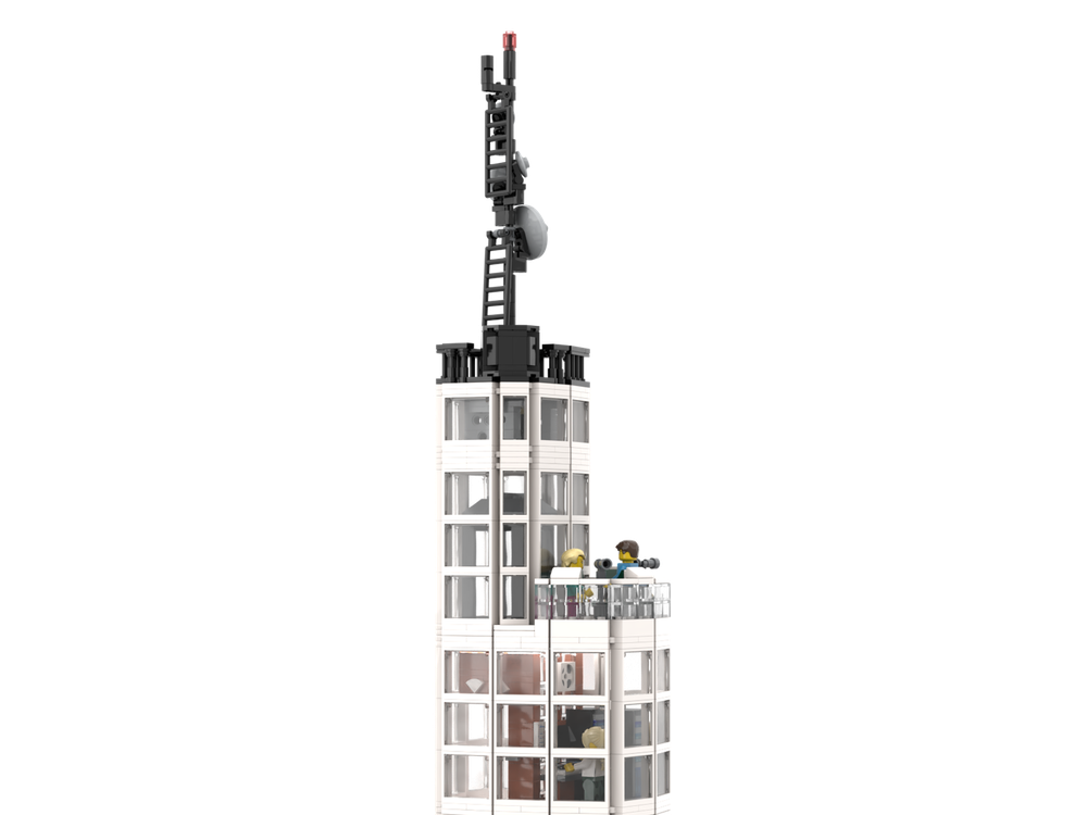 LEGO MOC Brickman Tower: Top (9⁄9) by axsbricks | Rebrickable - Build ...