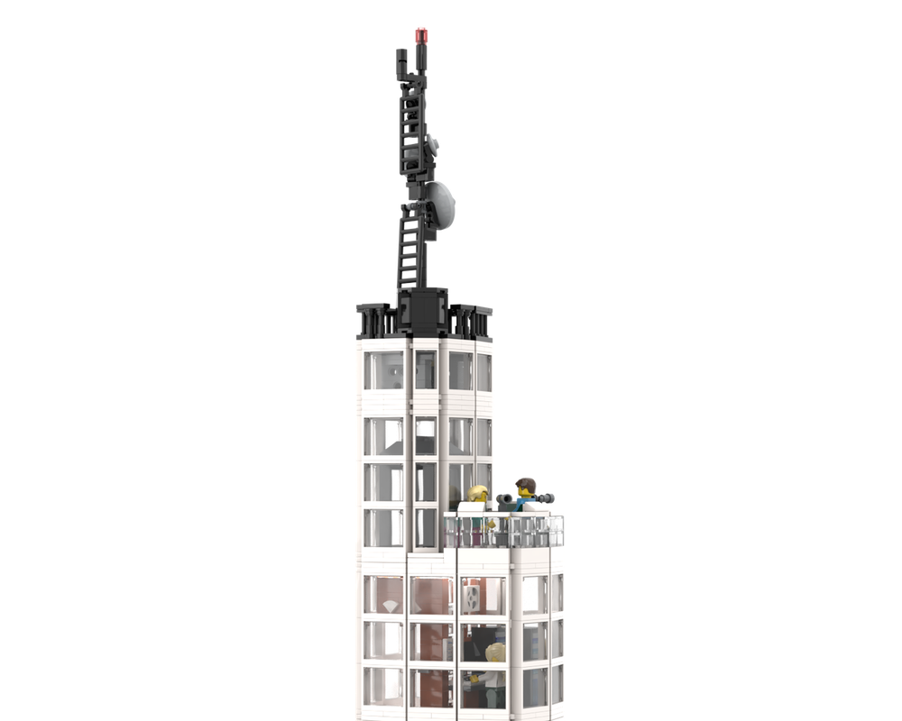 LEGO MOC Brickman Tower: Top (9⁄9) by axsbricks | Rebrickable - Build ...