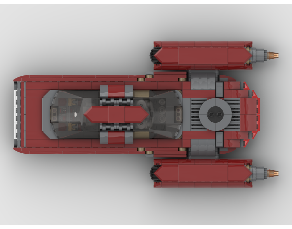 LEGO MOC Mor'Gana VE-575 Lusso-Class Transport Speeder by SilverInc ...