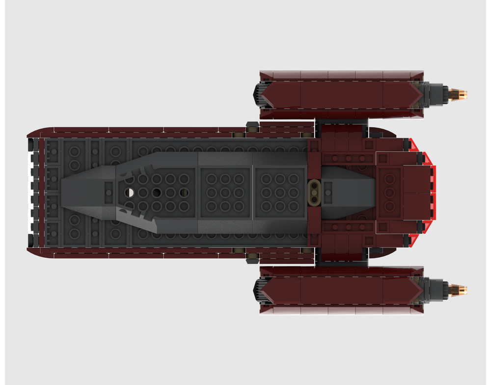 LEGO MOC Mor'Gana VE-575 Lusso-Class Transport Speeder by SilverInc ...