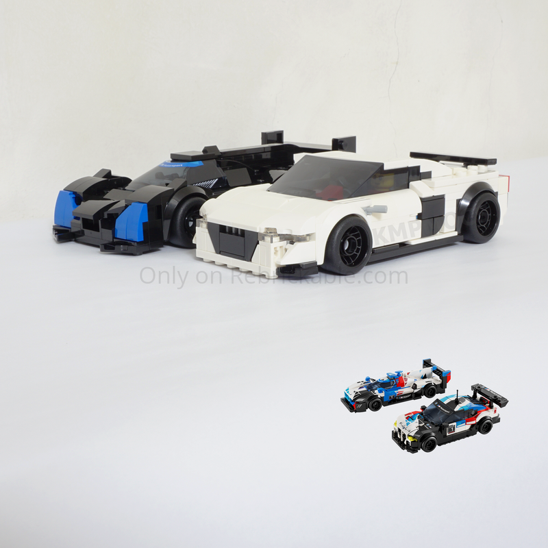 LEGO MOC 76922 Audi R8 & R18 2014 by KMPMOCS | Rebrickable - Build with ...