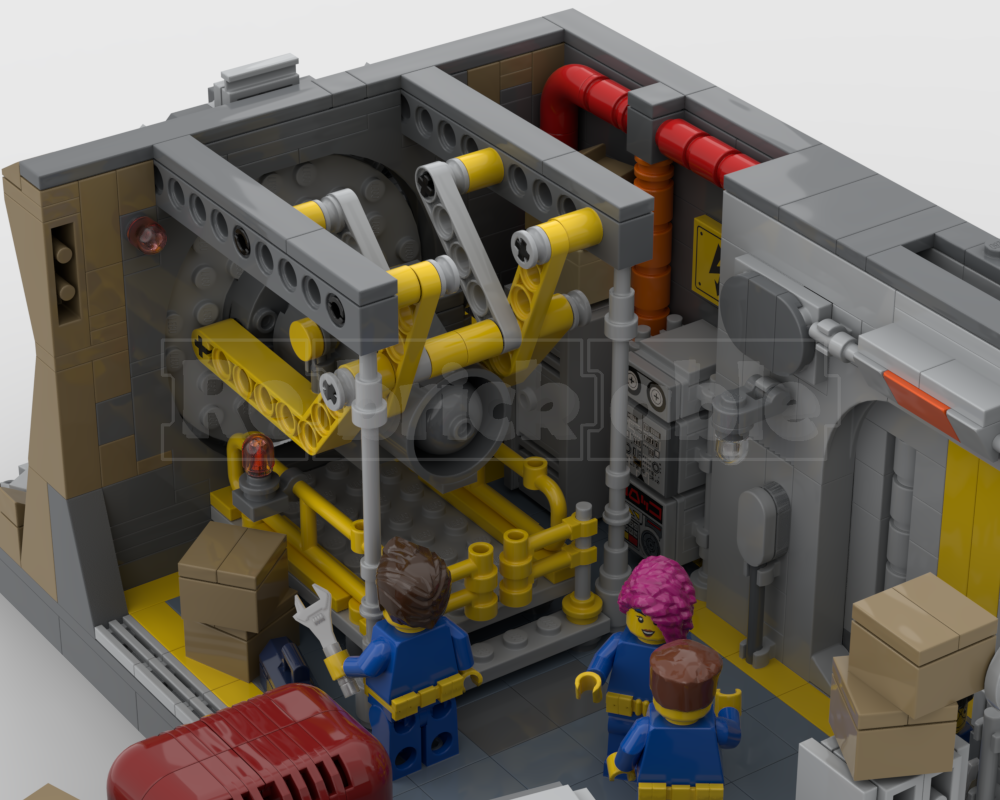 LEGO MOC 08 Fallout 4- Vault 81 Entrance Bay by AKIRA5000gold ...