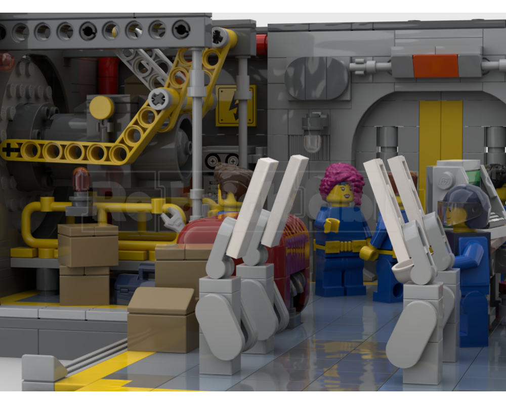 LEGO MOC 08 Fallout 4- Vault 81 Entrance Bay by AKIRA5000gold ...