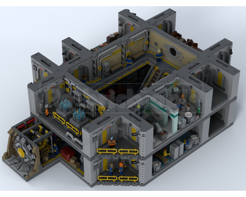 LEGO MOC Fallout 4 - Vault 81 Corner Piece by AKIRA5000gold ...