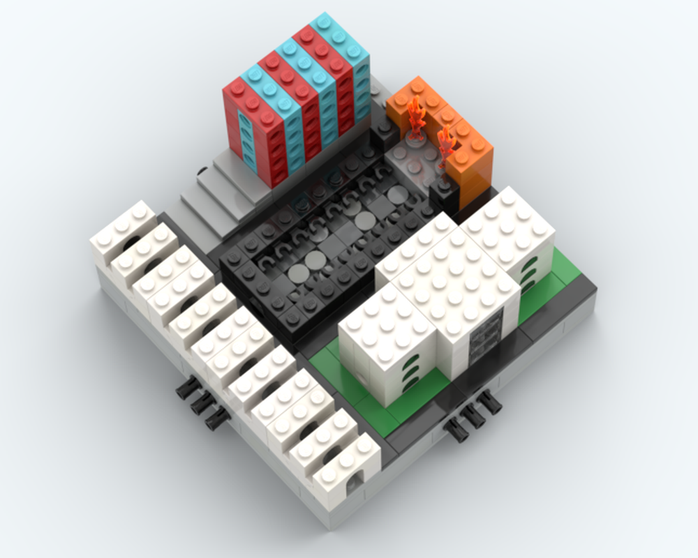 LEGO MOC Big city part 3 by Misser | Rebrickable - Build with LEGO