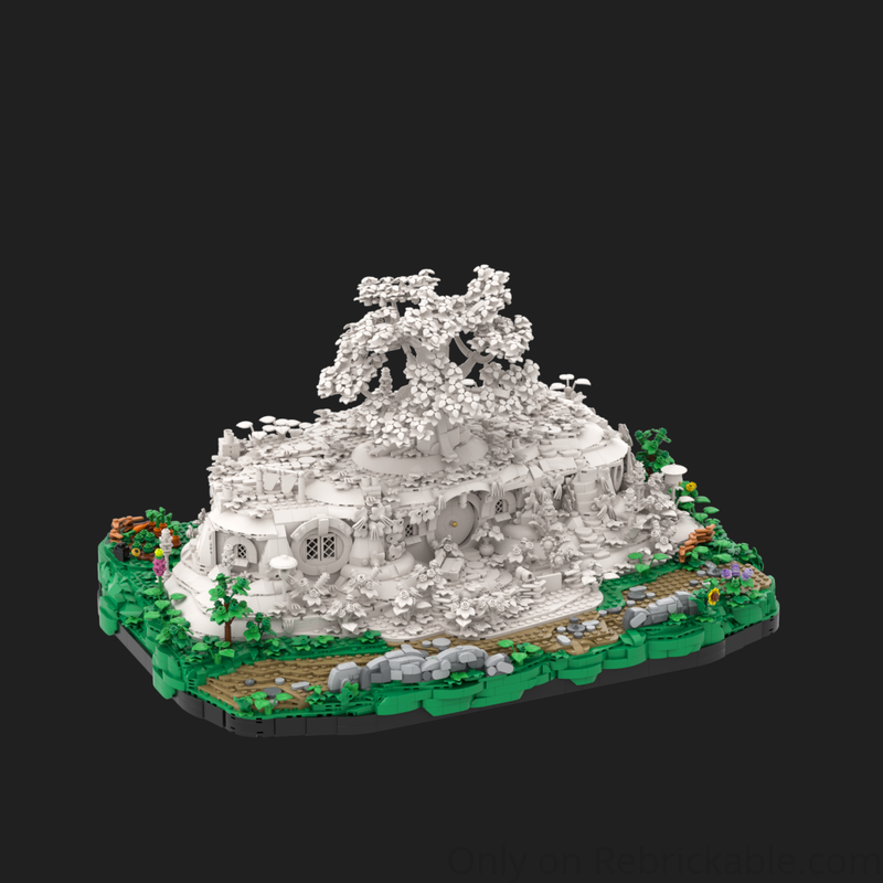 LEGO MOC The Shire - Big Bag End Base by rebelnili | Rebrickable ...