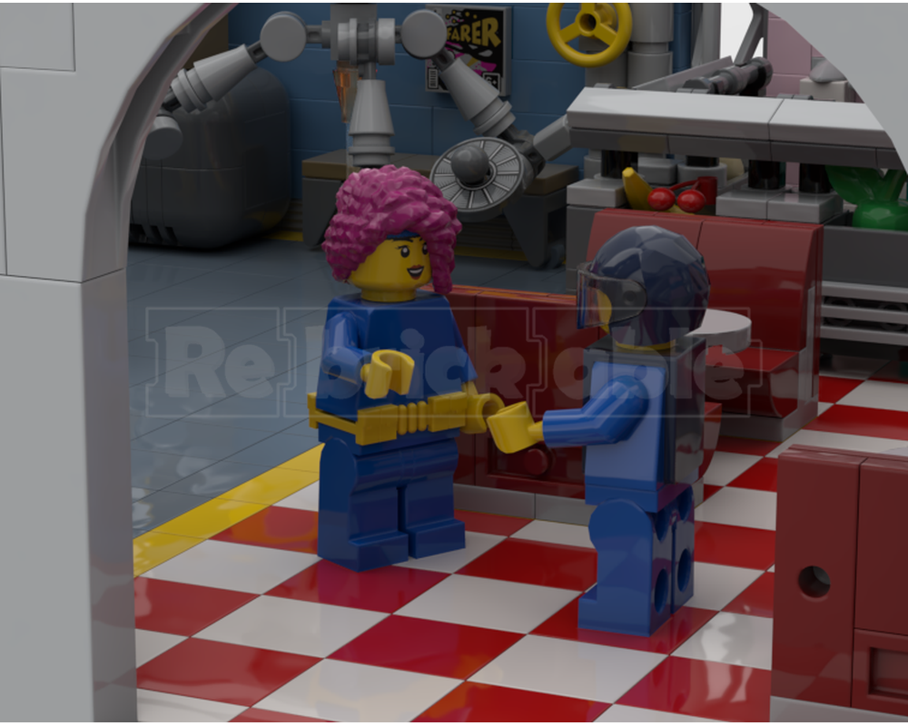 LEGO MOC Fallout 4 - Vault 81 Atrium with 2 stories by AKIRA5000gold ...