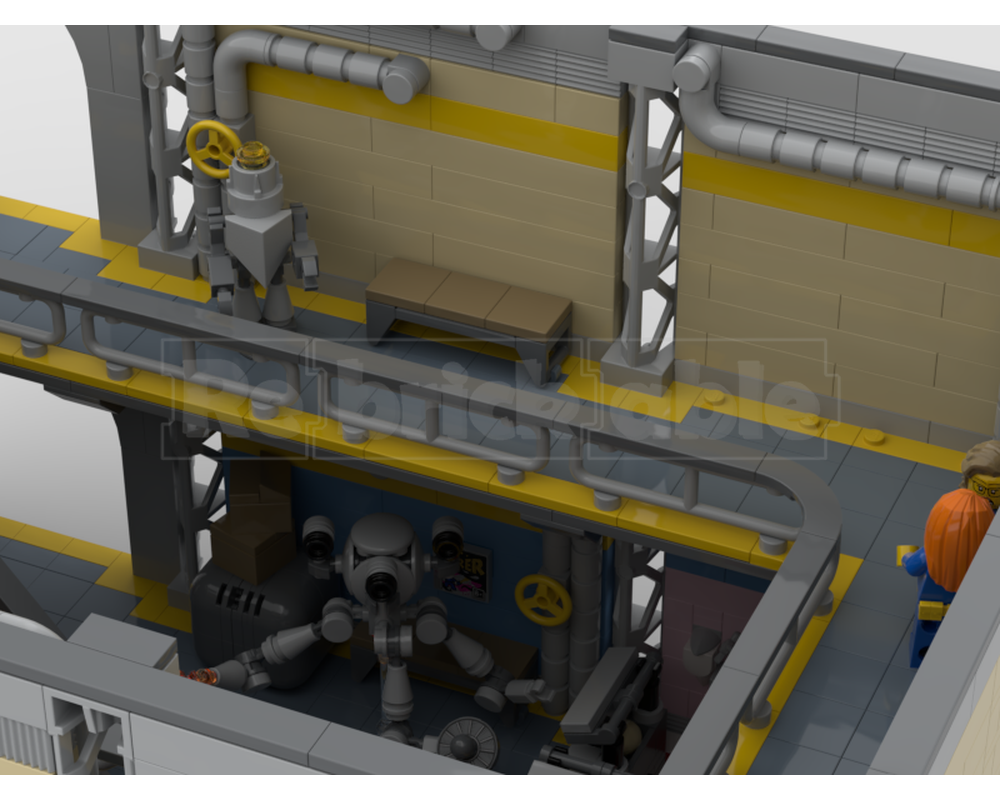 LEGO MOC Fallout 4 - Vault 81 Atrium with 2 stories by AKIRA5000gold ...