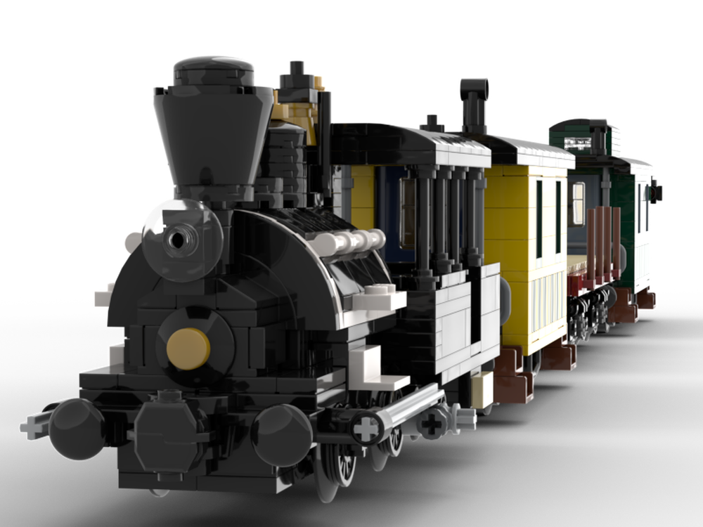 LEGO MOC Freelance 3ft Narrow Gauge train set by RioGrandeMan ...
