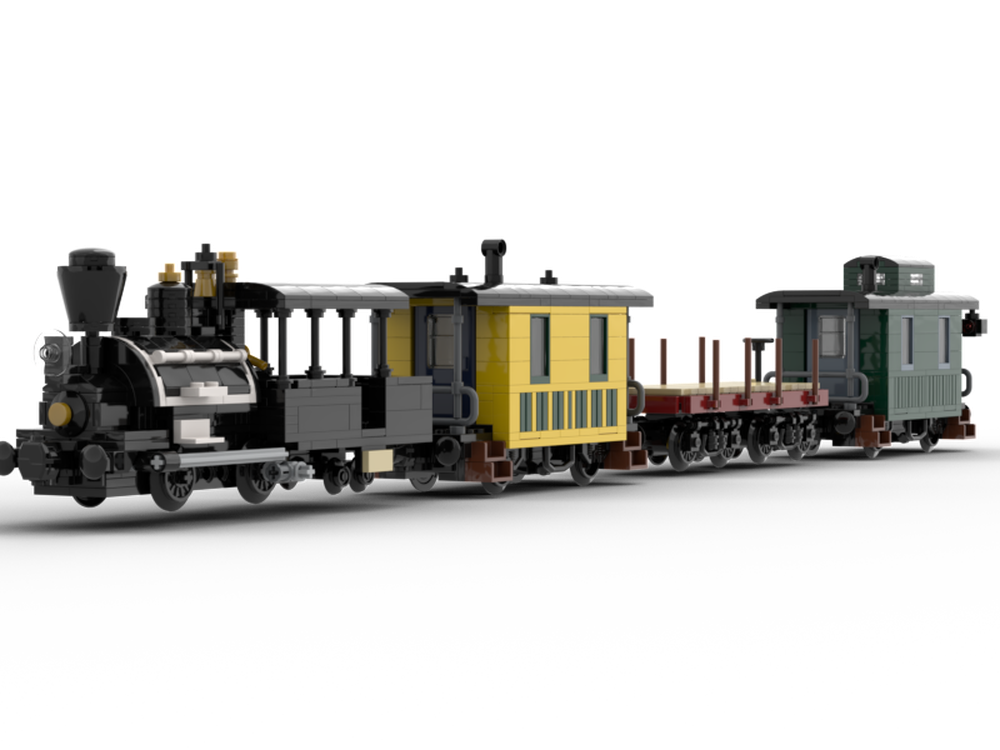 LEGO MOC Freelance 3ft Narrow Gauge train set by RioGrandeMan ...