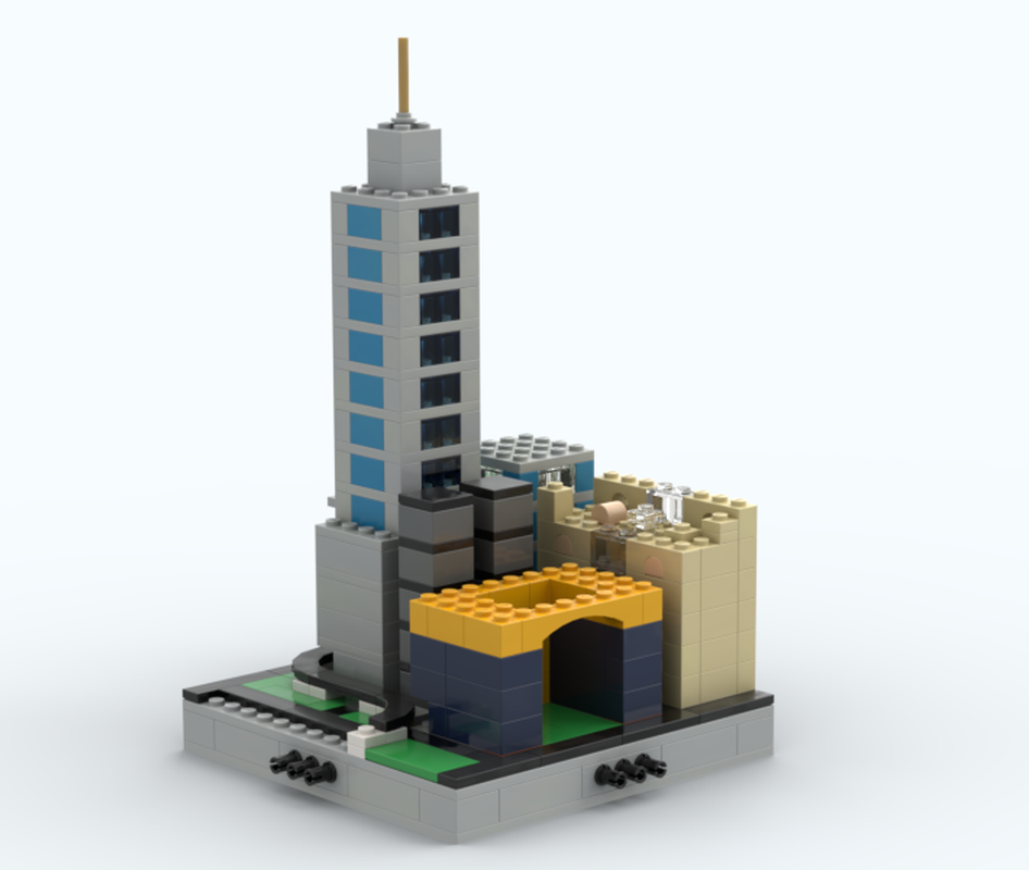 LEGO MOC Big city part 5 by Misser | Rebrickable - Build with LEGO
