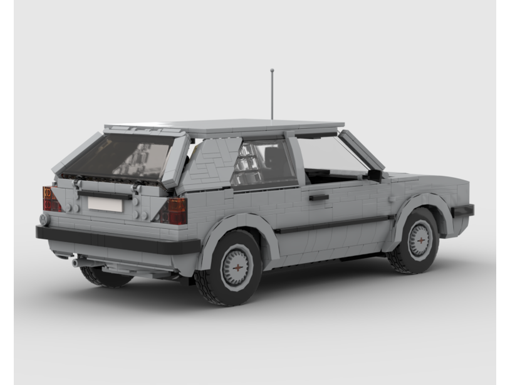 LEGO MOC-220695 VW Golf II by TheCarBuilder | Rebrickable - Build with LEGO