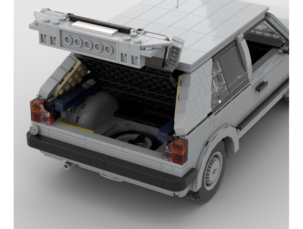 LEGO MOC-220695 VW Golf II by TheCarBuilder | Rebrickable - Build with LEGO