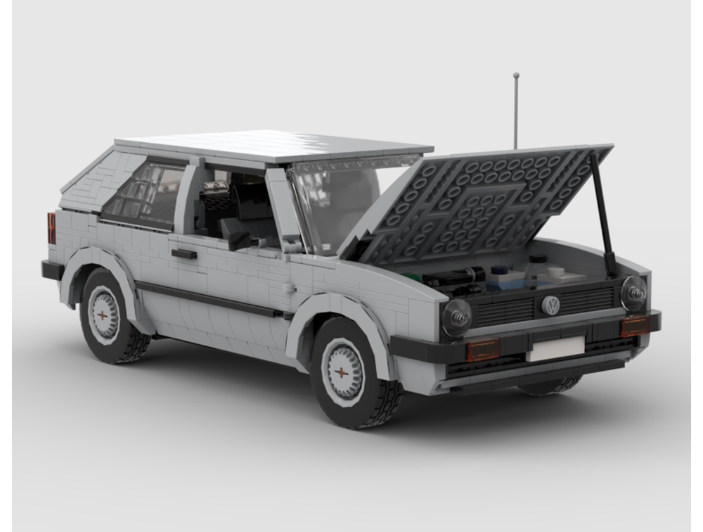 LEGO MOC-220695 VW Golf II by TheCarBuilder | Rebrickable - Build with LEGO