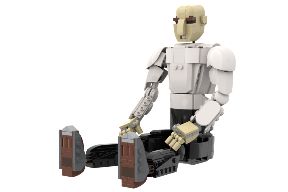 LEGO MOC Posable Articulate Utility Layout - PAUL Action Figure Base by ...