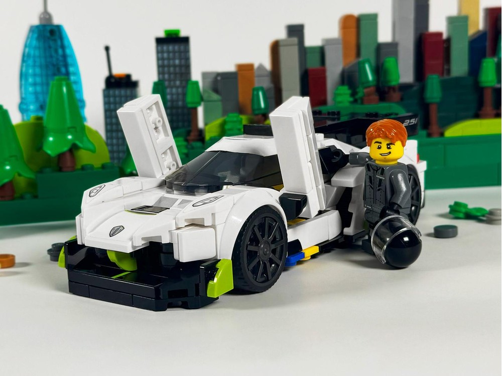 LEGO MOC Egg Jesko by IBrickedItUp | Rebrickable - Build with LEGO