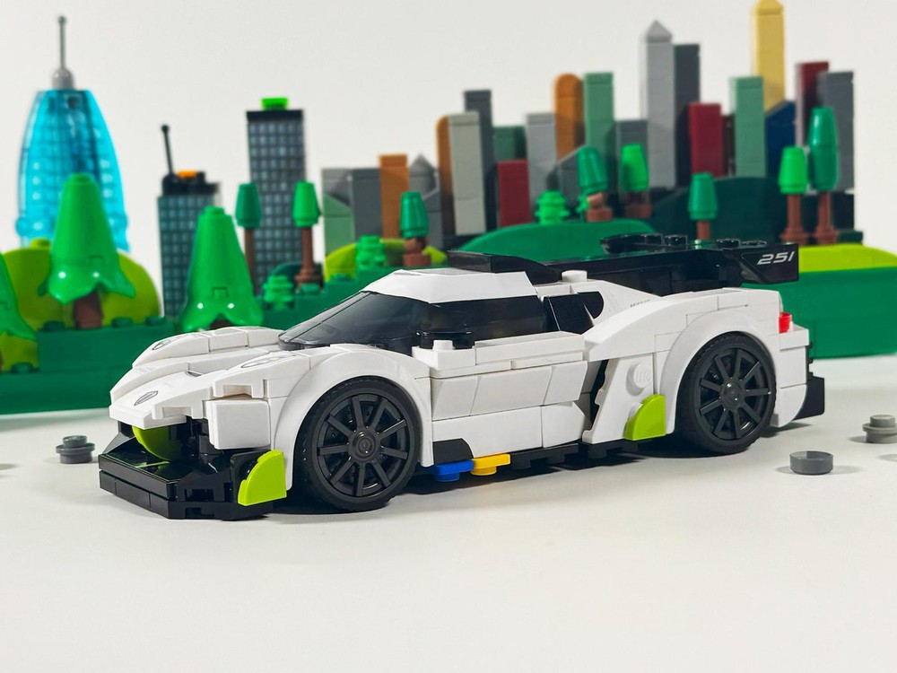 LEGO MOC Egg Jesko by IBrickedItUp | Rebrickable - Build with LEGO