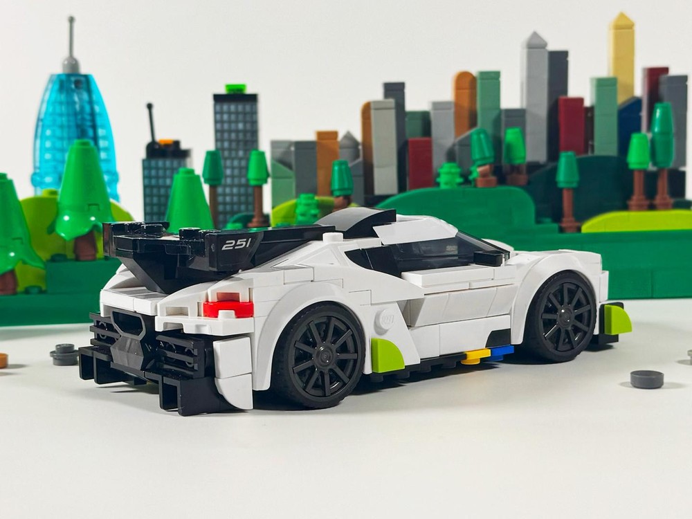 LEGO MOC Egg Jesko by IBrickedItUp | Rebrickable - Build with LEGO