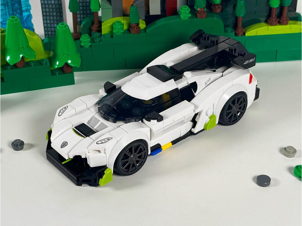 LEGO MOC Egg Jesko by IBrickedItUp | Rebrickable - Build with LEGO