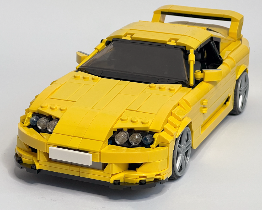 LEGO MOC-220712 Toyota Supra MK4 by MihailUA | Rebrickable - Build with ...