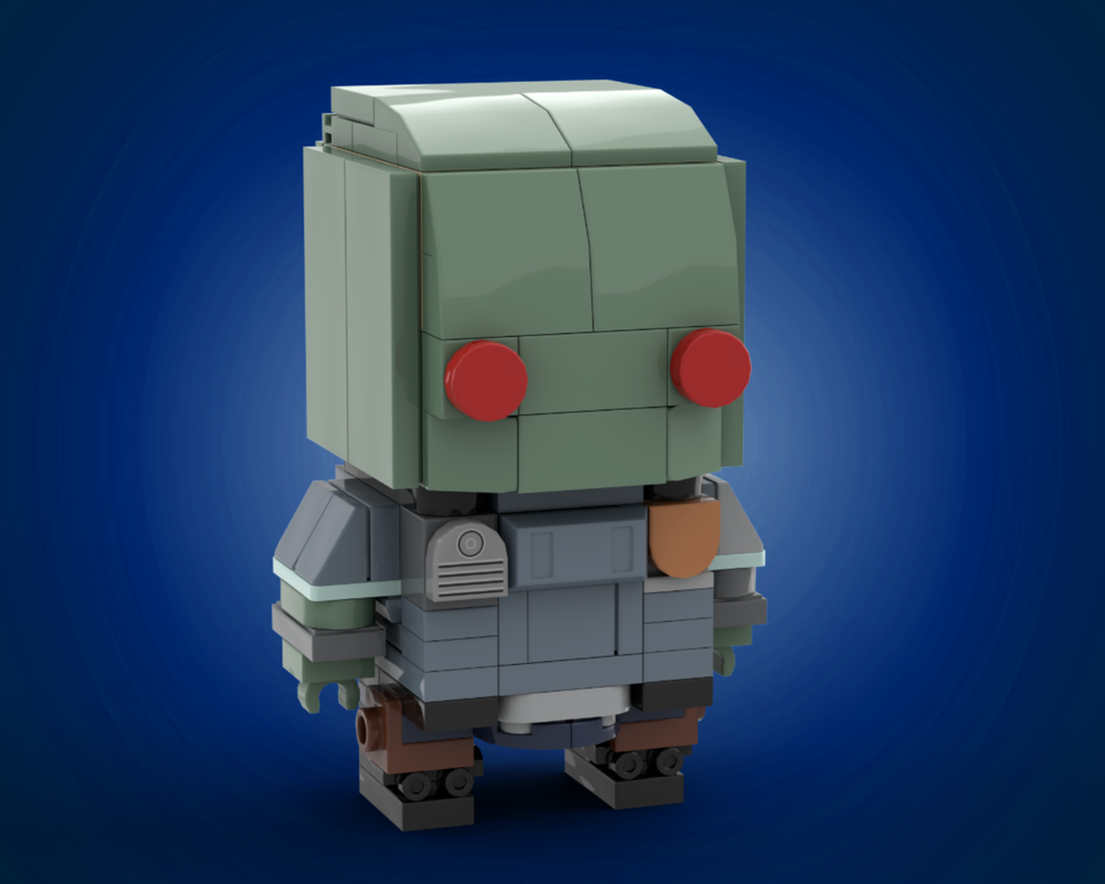 LEGO MOC Niro Brickheadz by Ant0noo | Rebrickable - Build with LEGO