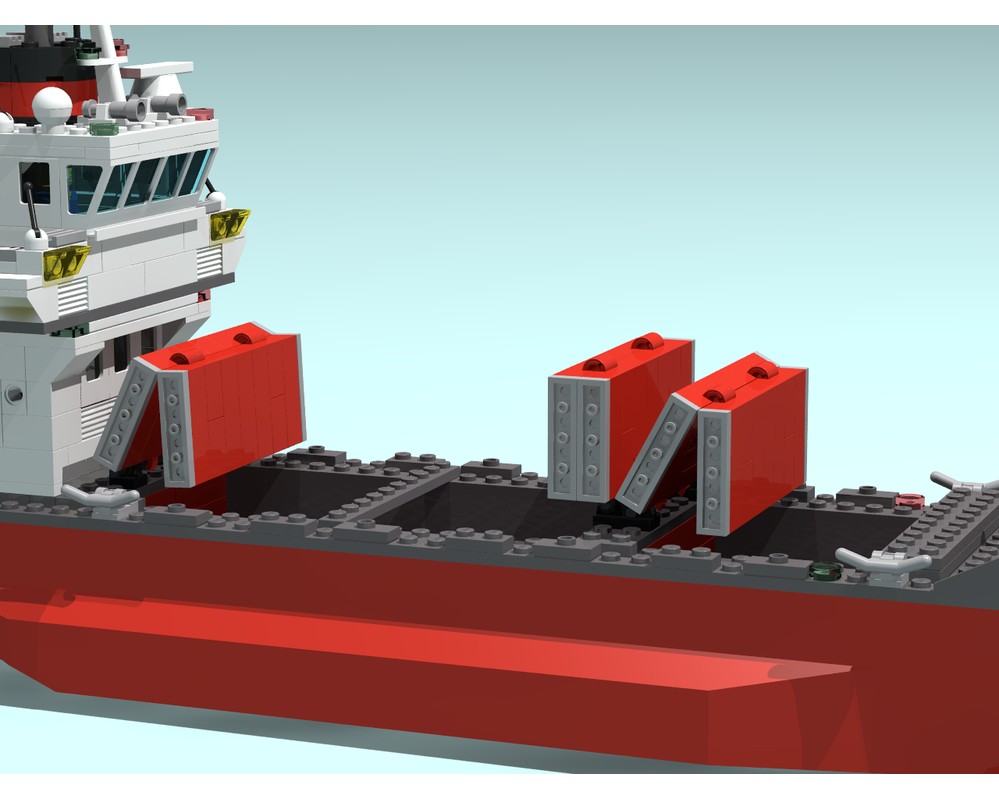 LEGO MOC-220724 Bulk Carrier by NottaCadmonkey | Rebrickable - Build ...