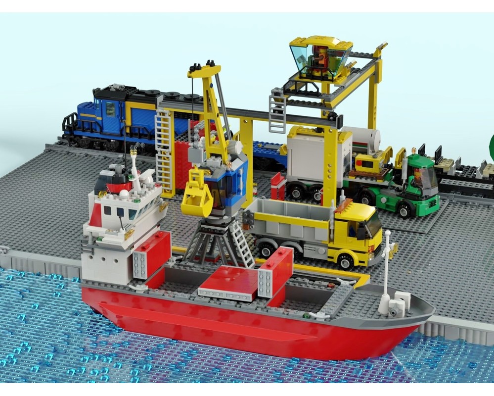 LEGO MOC Bulk Carrier by NottaCadmonkey | Rebrickable - Build with LEGO