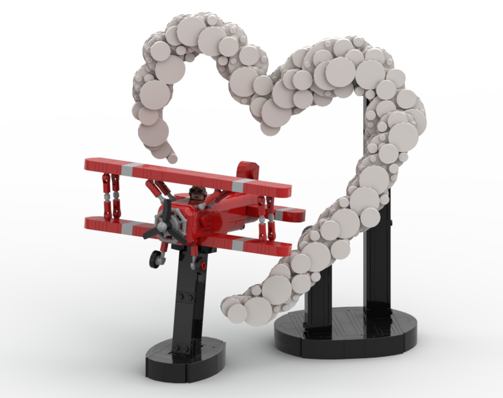 LEGO MOC Love takes flight by Louis_Lego_Mocs | Rebrickable - Build ...