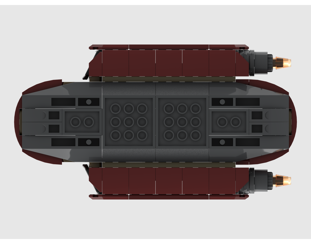 LEGO MOC Mor'Gana ES-55 Attaché-Class Speeder by SilverInc ...
