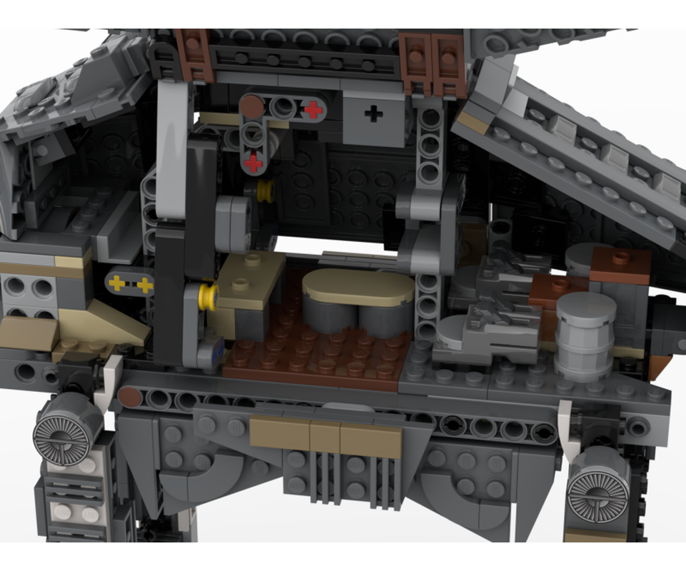 LEGO MOC-220740 75374 Skeleton Crew AT-AT by 3liasBlue | Rebrickable ...