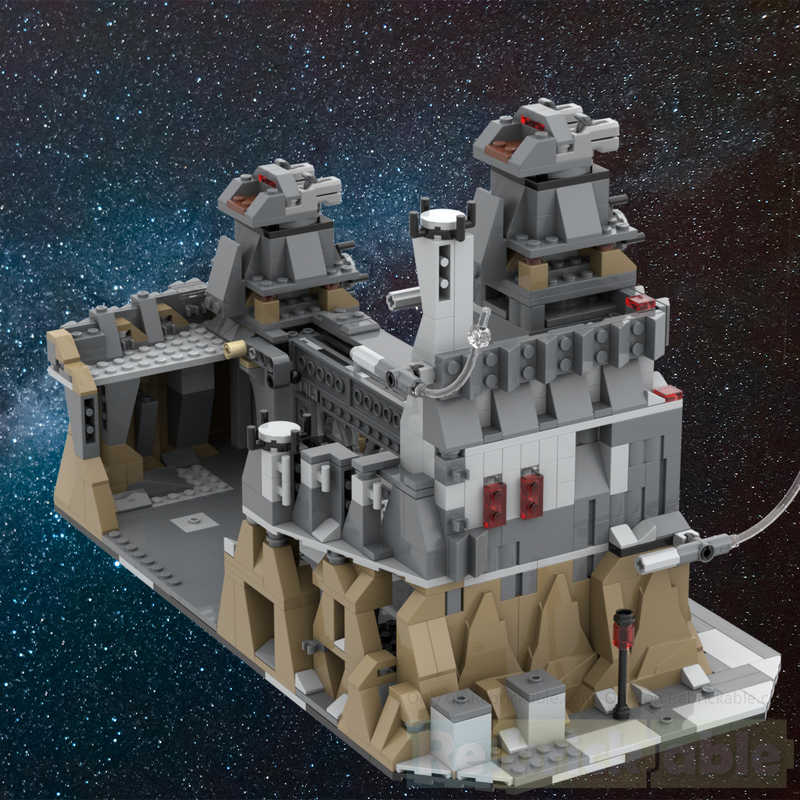 LEGO MOC 4X 75386 + 4X 75373 Quadriple quad build by LucSoleBricks ...