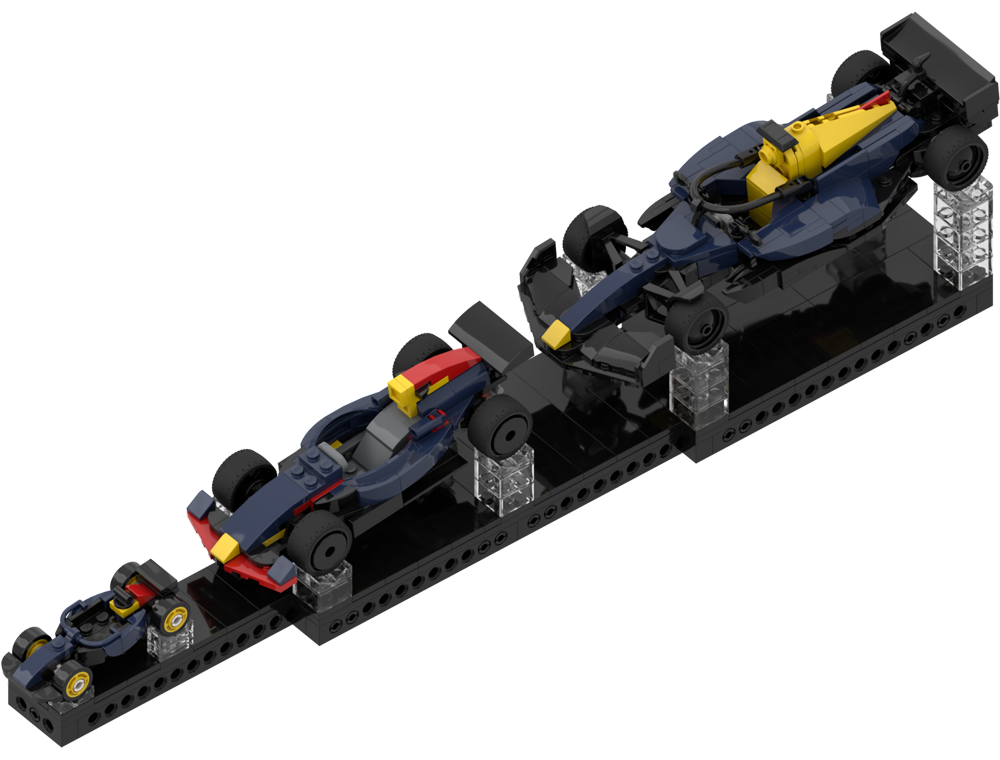 LEGO MOC-220743 Formula One Car Display by VDWWD | Rebrickable - Build ...