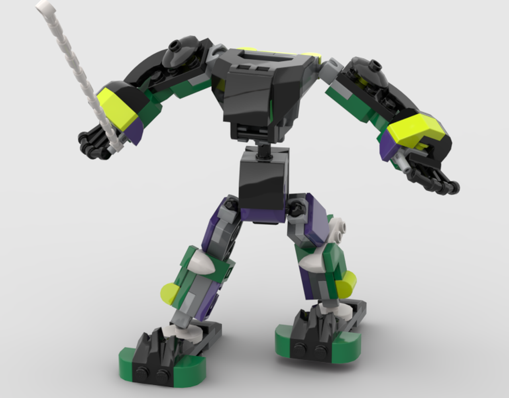 LEGO MOC-220754 Miles Morales' Mech by GandaLEGO | Rebrickable - Build ...