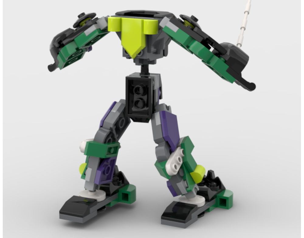 LEGO MOC Miles Morales' Mech by GandaLEGO | Rebrickable - Build with LEGO
