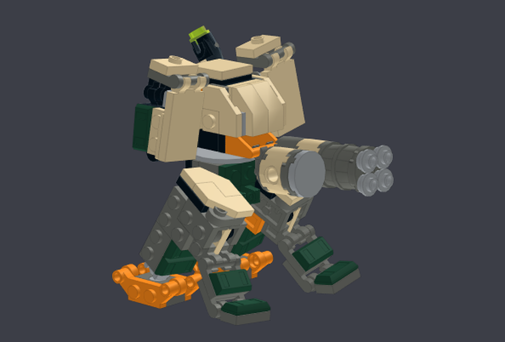 LEGO MOC Bastion turret by By:Babo | Rebrickable - Build with LEGO