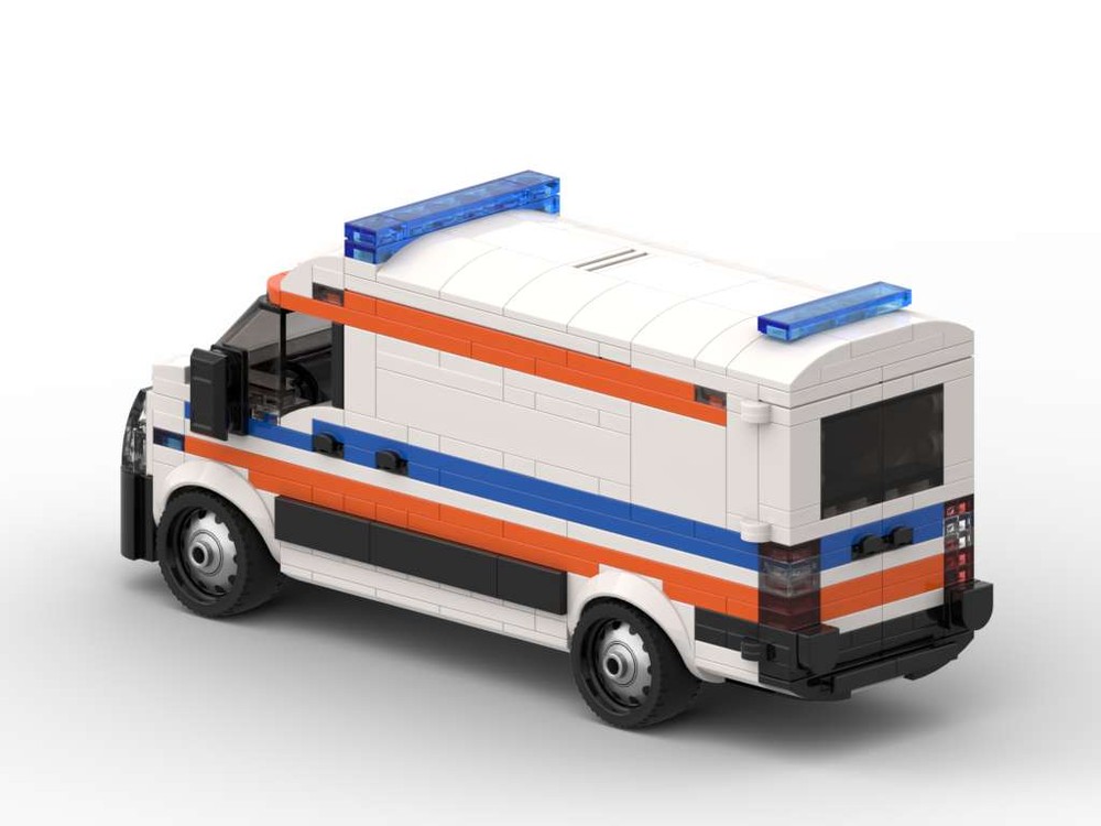 LEGO MOC Mercedes Sprinter Ambulance by Kraja87 | Rebrickable - Build ...
