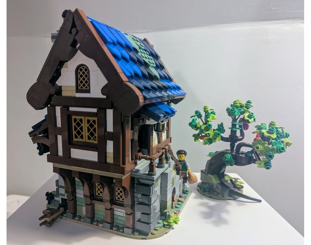 LEGO MOC-220777 Blacksmith scaled down by Vuzi | Rebrickable - Build ...