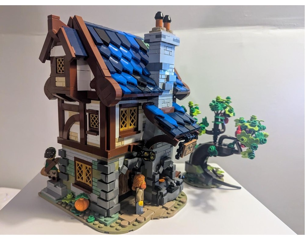 LEGO MOC-220777 Blacksmith scaled down by Vuzi | Rebrickable - Build ...