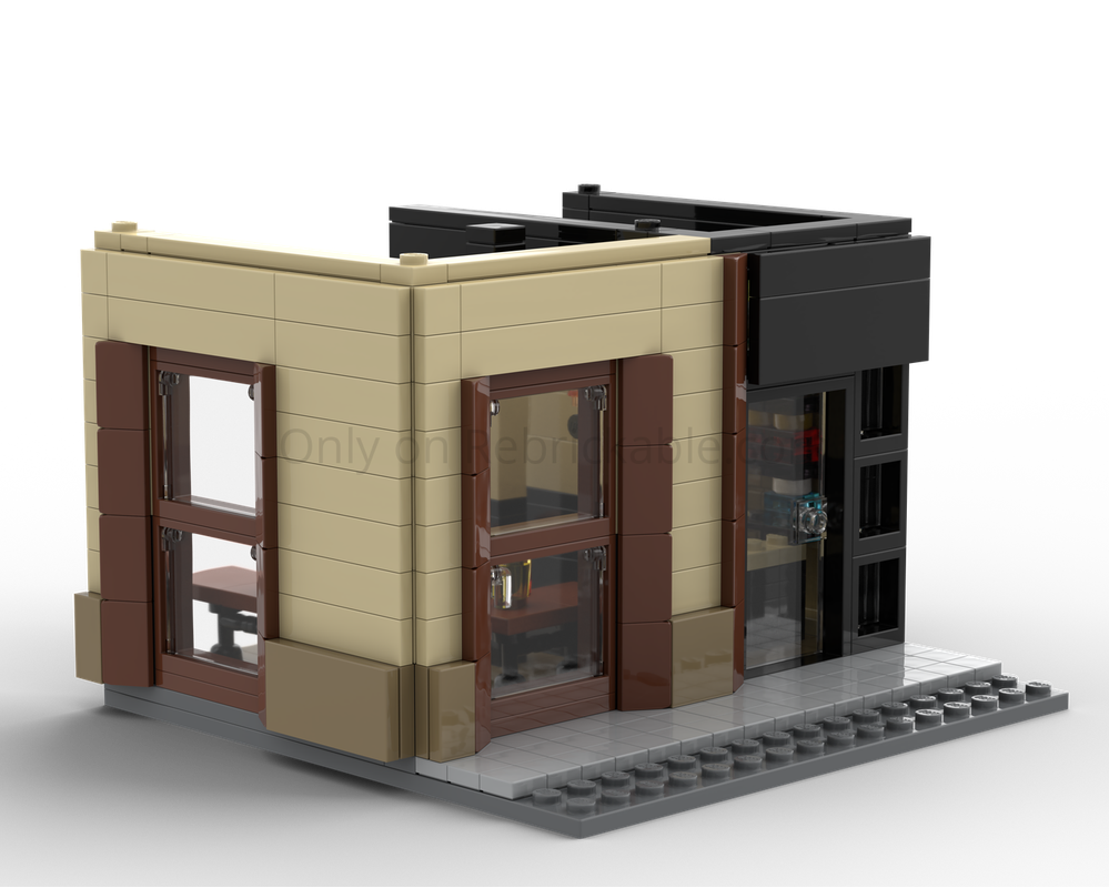 LEGO MOC Black Cat bar by moc_yoh | Rebrickable - Build with LEGO