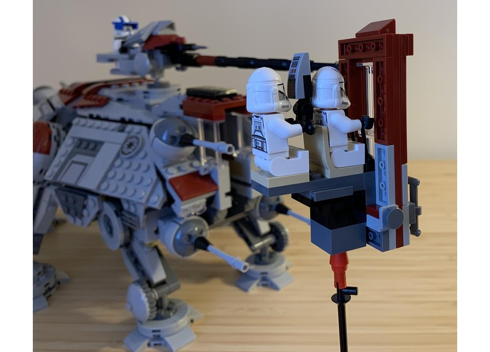 LEGO MOC Modified AT-TE by Nook Bricks | Rebrickable - Build with LEGO