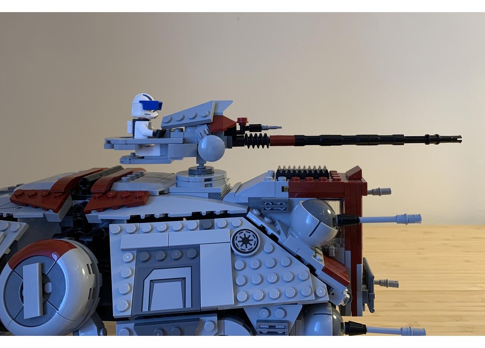 LEGO MOC Modified AT-TE by Nook Bricks | Rebrickable - Build with LEGO