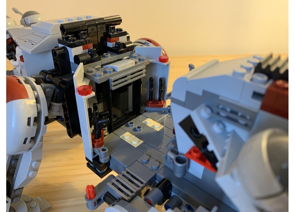 LEGO MOC Modified AT-TE by Nook Bricks | Rebrickable - Build with LEGO
