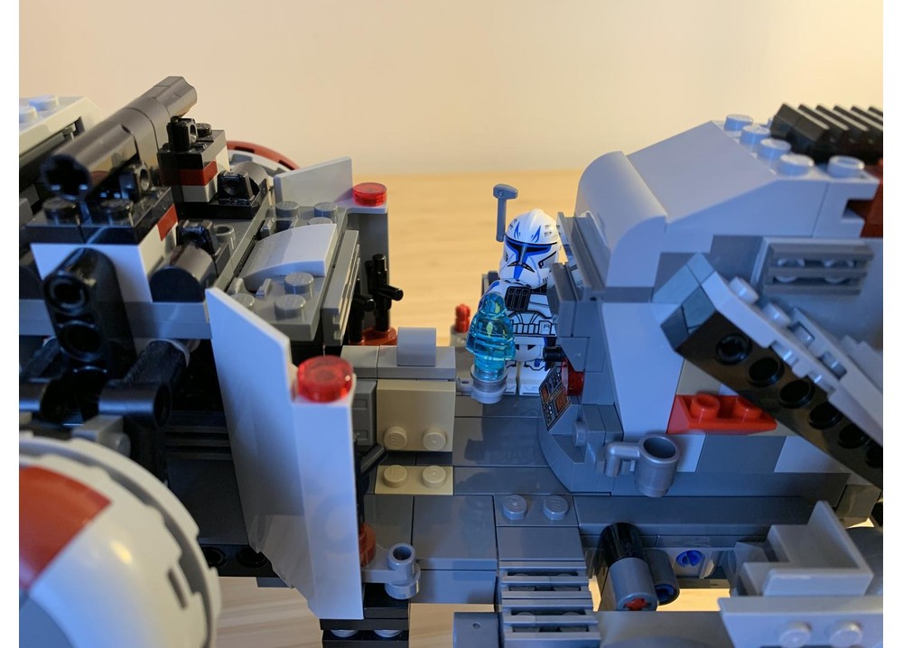 LEGO MOC Modified AT-TE by Nook Bricks | Rebrickable - Build with LEGO