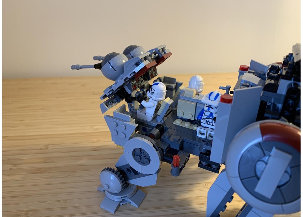 LEGO MOC Modified AT-TE by Nook Bricks | Rebrickable - Build with LEGO